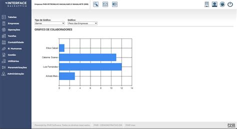 Interface PMR Software