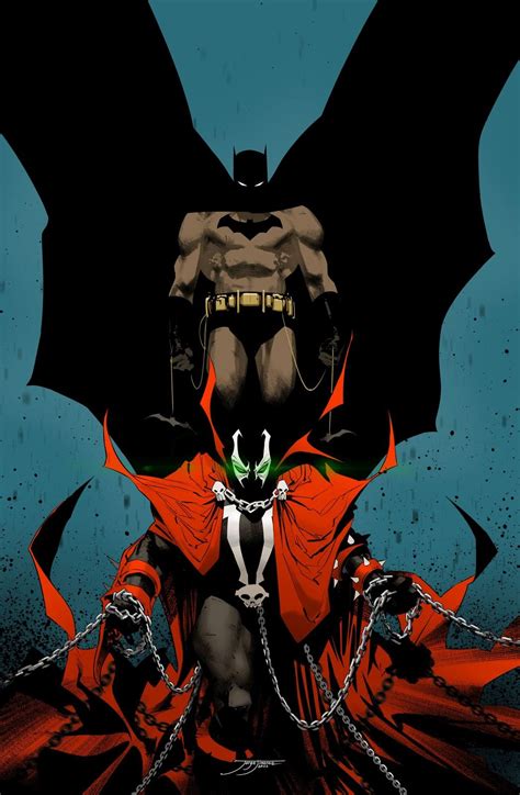 Preview Of Todd Mcfarlane And Greg Capullos Batmanspawn 1 Crossover