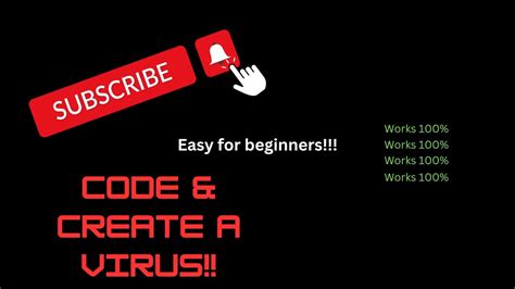 How To Create A Virus And How To Debug It Youtube