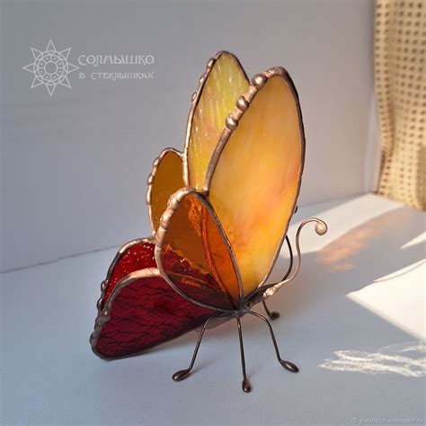 Интерьерное украшение Бабочка солнечная на заказ в интернет магазине Ярмарка Мастеров по цене