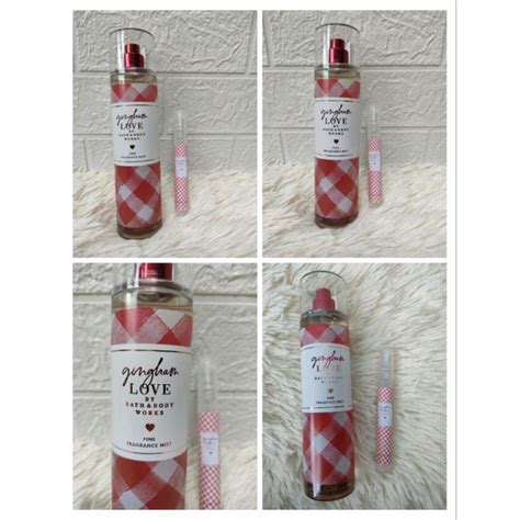 Authentic Bath And Body Works Gingham Love Fragrance Mist 10 Ml From