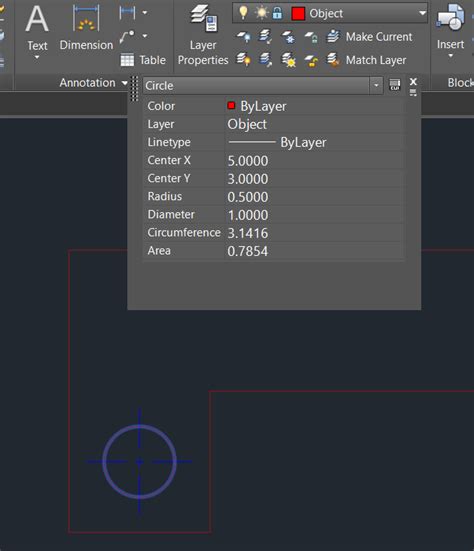 Ouble Click On The Circle So The Guick Properties Palette Op Quizlet