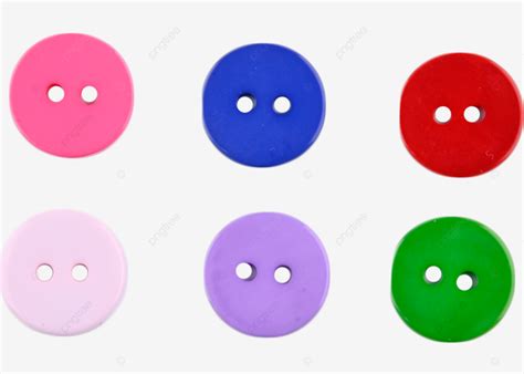 Disposición De Colores De Los Botones De La Camisa PNG Botón Botones