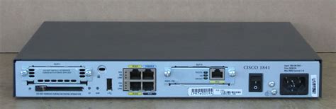 Cisco 1841 Cisco1841 Seck9 Fast Ethernet 1u Security Router 1 X Hwic 1fe Card