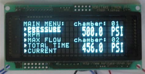 Arduino And The Noritake 24x6 Vfd Module Vacuum Fluorescent Display