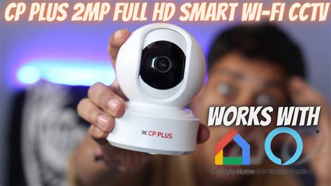 CP PLUS MP Full HD Smart Wi Fi CCTV Security Camera Unboxing And Review YouTube