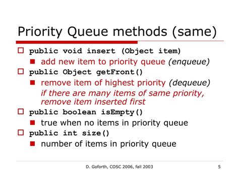 Ppt Priority Queue Powerpoint Presentation Free Download Id4801942