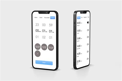 Clock App UI Redesign Behance Clock App UI Redesign Behance