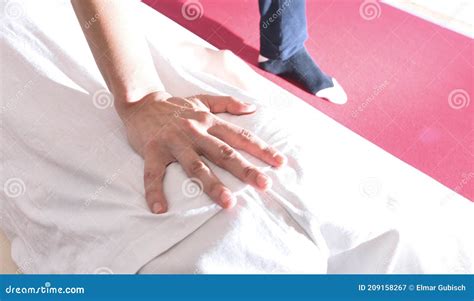 Shiatsu In The Back Massage Stock Image Image Of Therapy Active