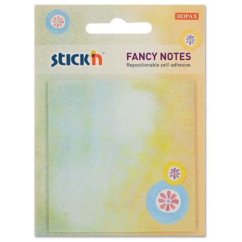 Stickn Fancy Sticky Notes 76 X 76mm 30 Sheets Flower School Depot Nz