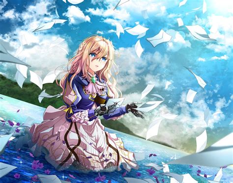 Violet Evergarden Violet Evergarden Drawn By Bouquetforangel Danbooru