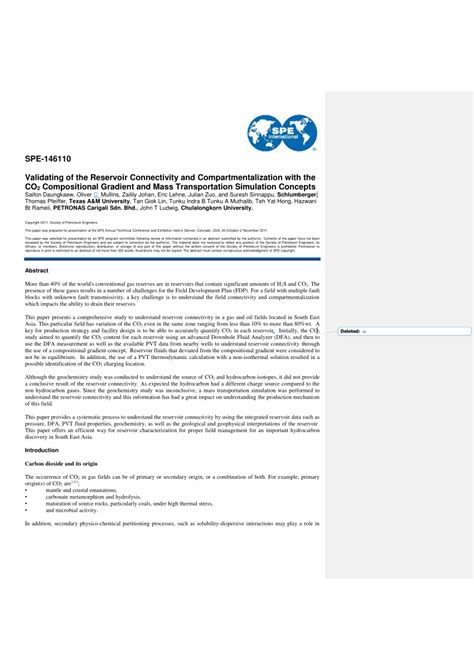 Pdf Validating Of The Reservoir Connectivity And Compartmentalization Through The Use Of The
