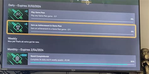 Xbox Daily Rewards Are Not Triggering Despite Completion R XboxSupport