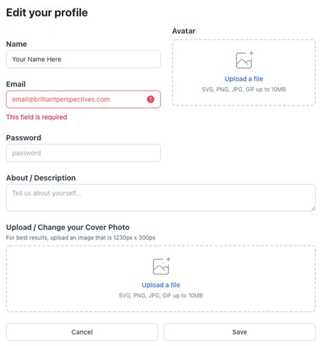 How Do I Add A Profile Picture To My Account Brilliant Perspectives