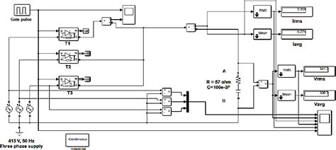 Figure 6 From Simulation Model Of 3 Phase Pwm Rectifier By Using Matlab