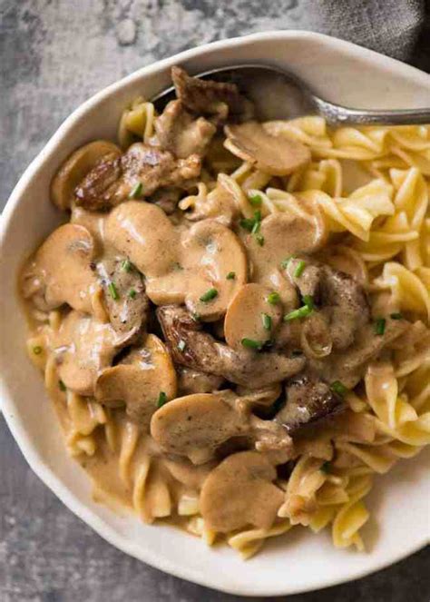 Bœuf Stroganoff Mit Kalbfleisch Rezepte Suchen