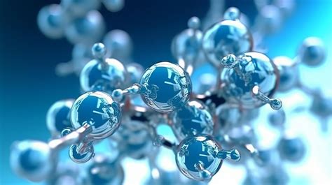 Premium Ai Image Abstract Molecular Structures Unveiled Exploring