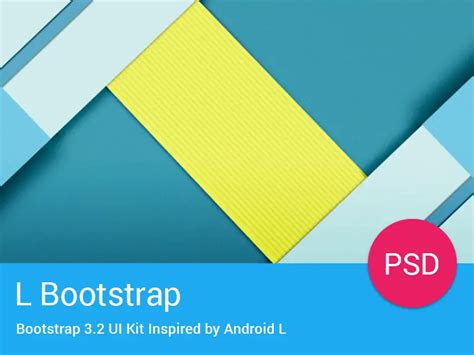 Bootstrap Ui Kit Inspired By Android Free Templates Download By Vitaly