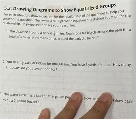 53 Drawing Diagrams To Show Equal Sized Groups