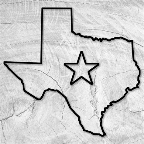 Texas Star Stencil Printable Printable Stencils