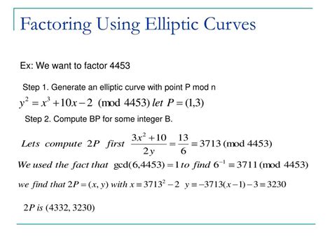 Ppt Introduction To Elliptic Curves Powerpoint Presentation Free Download Id 649352