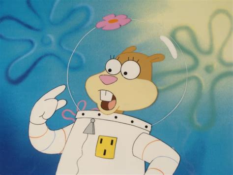 Background Light Bulb Animation Cel Spongebob Original