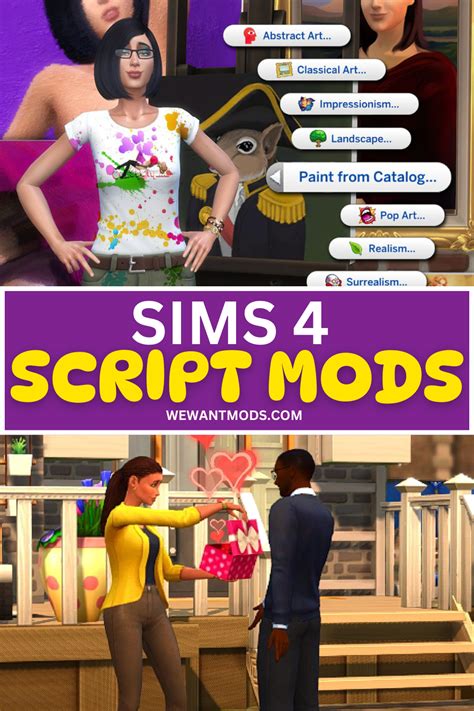19 Sims 4 Script Mods Shortcuts Interactions More Artofit