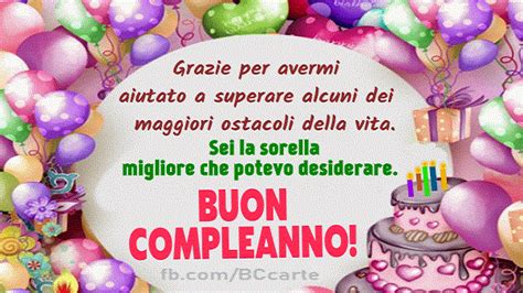 Citazioni Di Buon Compleanno Cara Sorella