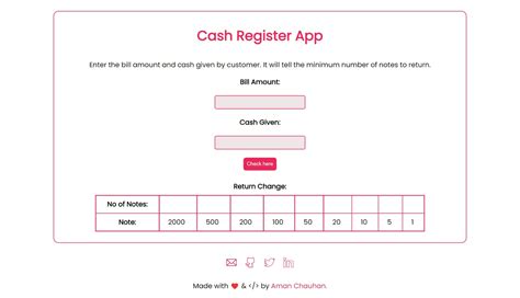 Github Amanchauhanncash Register App