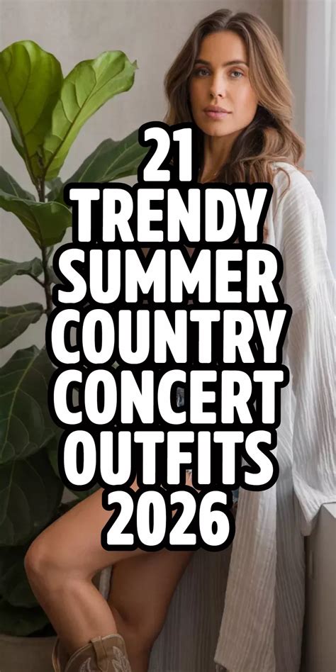 21 Summer Country Concert Outfits 2026 Artofit
