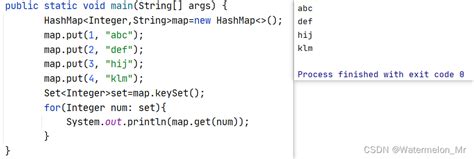 Java中的treemap类和hashtable类map集合遍历集合小结treemap元素无序值可重复 Csdn博客