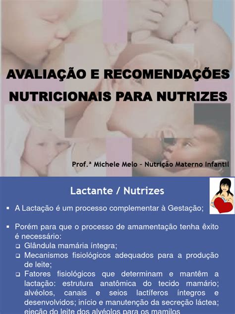 Recomendações Nutricionais Para Lactantes Pdf
