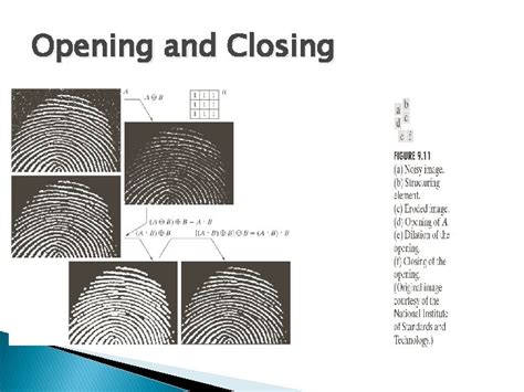 Morphological Image Processing Morphological Image Processing Mathematical Morphology