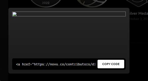 Image Error In Share And Embed Section Of Contributors Profile · Issue 40 · Novuhqwebsite · Github