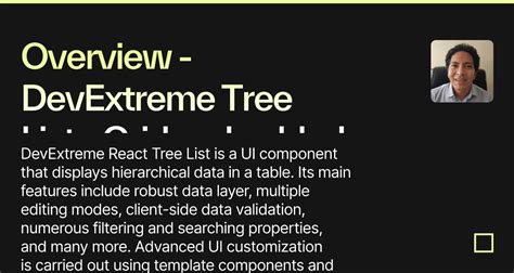 Overview Devextreme Tree List Grid Embedded Editing Columns Array Validation Fixed Re