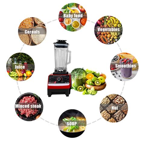 High Speed Multifunctional Food Processor Heavy Duty Commercial