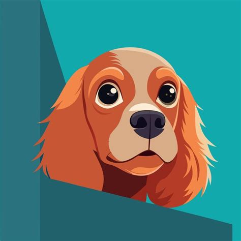 Cocker Spaniel Dog Vector Premium Ai Generated Vector