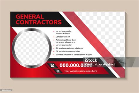 제목이 있는 추상 포스터 배너 디자인 템플릿의 수평 레이아웃 모음은 흰색 배경에 사진 콜라주를 위한 공간이 있는 일반 계약자입니다 개념에 대한 스톡 벡터 아트 및 기타