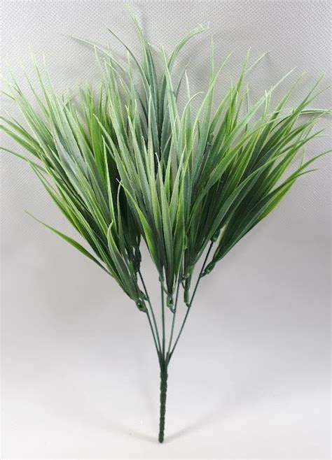 Осока З Трав'яними Пучками Світліший 38см Штучний Кущ Трави для ...