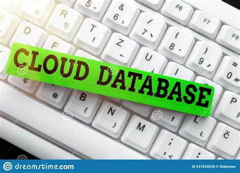 Text Showing Inspiration Cloud Database Business Overview Optimized Or Built For A Virtualized