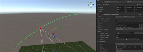 setting dolly path position via script is not placing camera in the