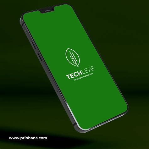 Tech Leaf Logo Design By Prio Hans On Dribbble