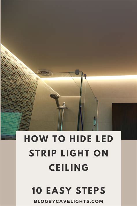 How To Hide LED Strip Lights On Ceiling A Lighting Guide