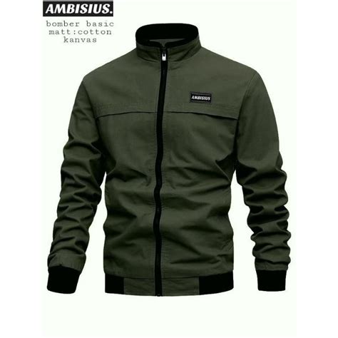 Jual Jaket Kanvas Pria Jaket Bomber Pria Jaket Distro Pria Shopee Indonesia