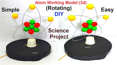 How To Make 3d Atom Model Science Projects Maths Tlm English Tlm Physics Projects