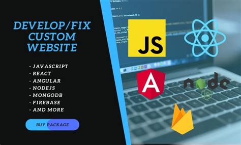 develop or fix react angular nodejs firebase websites by bhalut fiverr