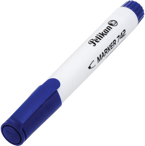 დაფის მარკერი წაკვეთილი თავით Pelikan ლურჯი · საკანცელარიო