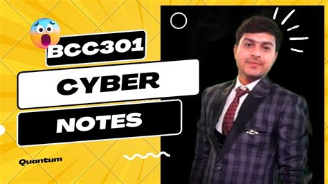 Cyber Security Btech 2nd Year Aktu Bcc 301 Pdf Notes Youtube