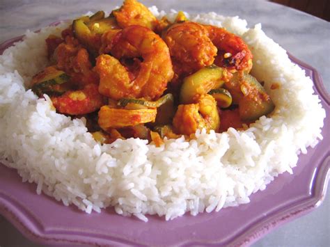 Curry De Crevettes Et Courgettes Au Lait De Coco La Recette Facile