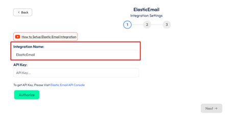 Elastic Email Integration With Bit Form